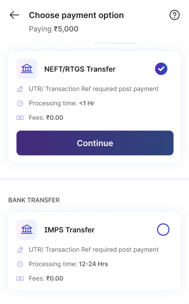 How to Add INR Via Instant NEFT/RTGS on Mudrex? A Step-by-Step Guide ...