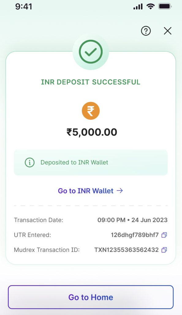 How to Add INR Via Instant NEFT/RTGS on Mudrex? A Step-by-Step Guide ...