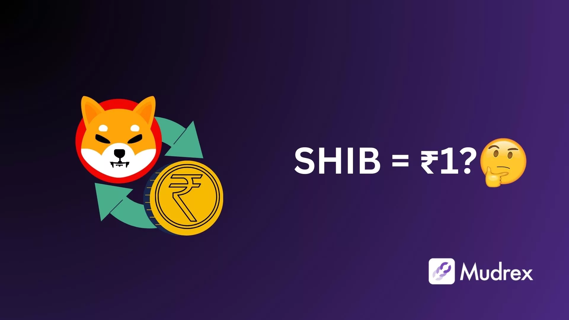 Will Shiba Inu- SHIB Reach ₹1? | Mudrex Learn