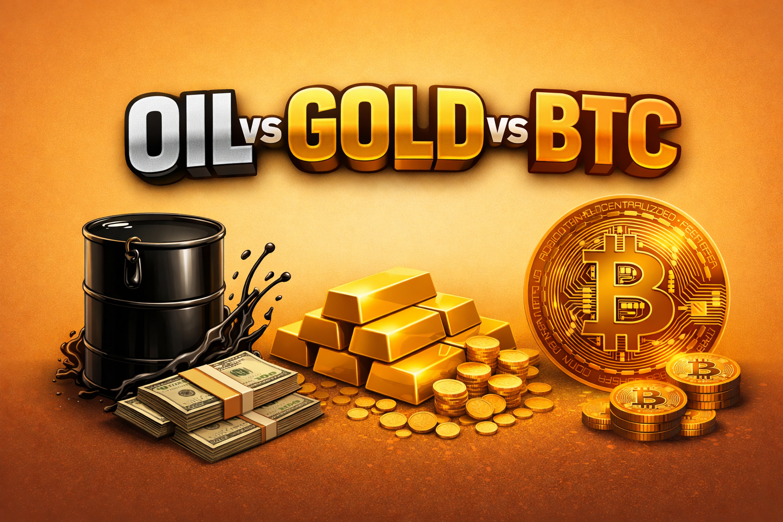 Oil vs Gold vs Bitcoin: Understanding the Shifting Correlations in 2026 ...